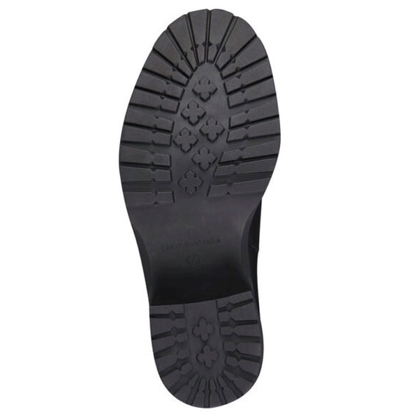 Emu Clare Waterproof Leather Boot Black - Sole Drifter Hahndorf